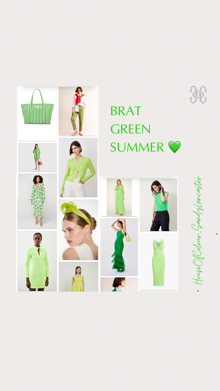 BRAT GREEN SUMMER 💚 | Hue & Stripe