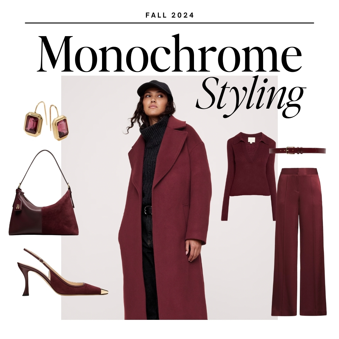 Monochrome Styling | Hue & Stripe